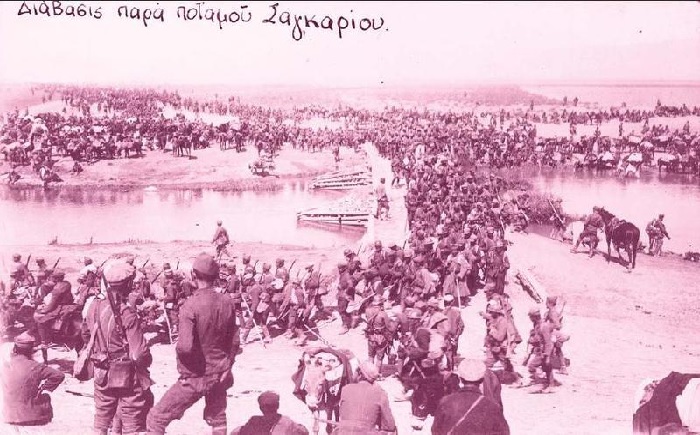Η ελληνική στρατιωτική επιχείρηση και προέλαση προς τον Σαγγάριο ...