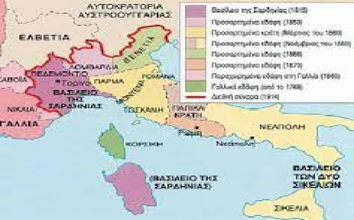 Τα στάδια της Ιταλικής Ενοποίησης (Risorgimento) - Cognosco Team